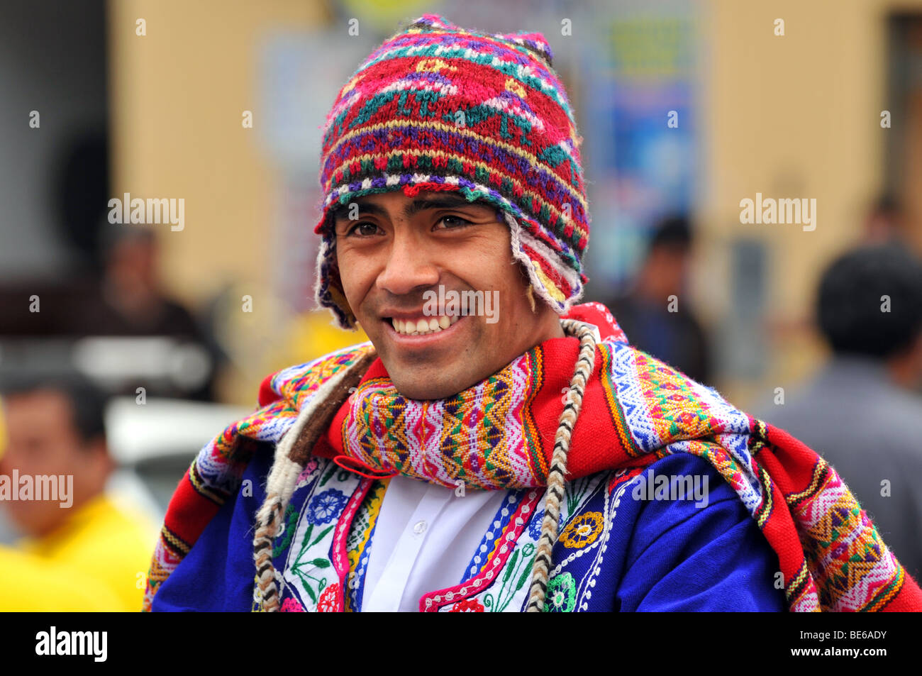 Poncho peru hi-res stock photography and images - Alamy