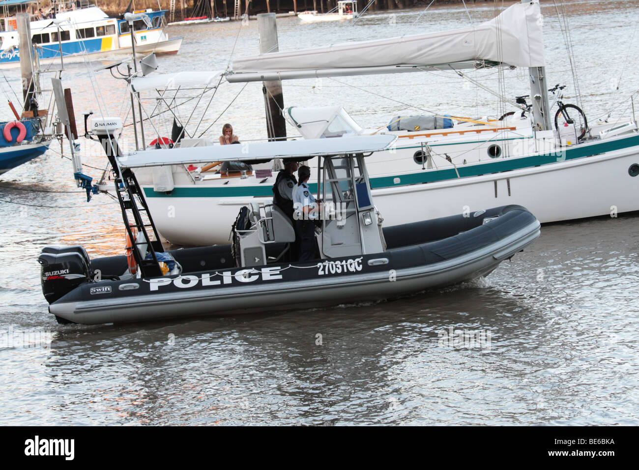 Water Rats - Brisbane Water Police Stock Photo - Alamy
