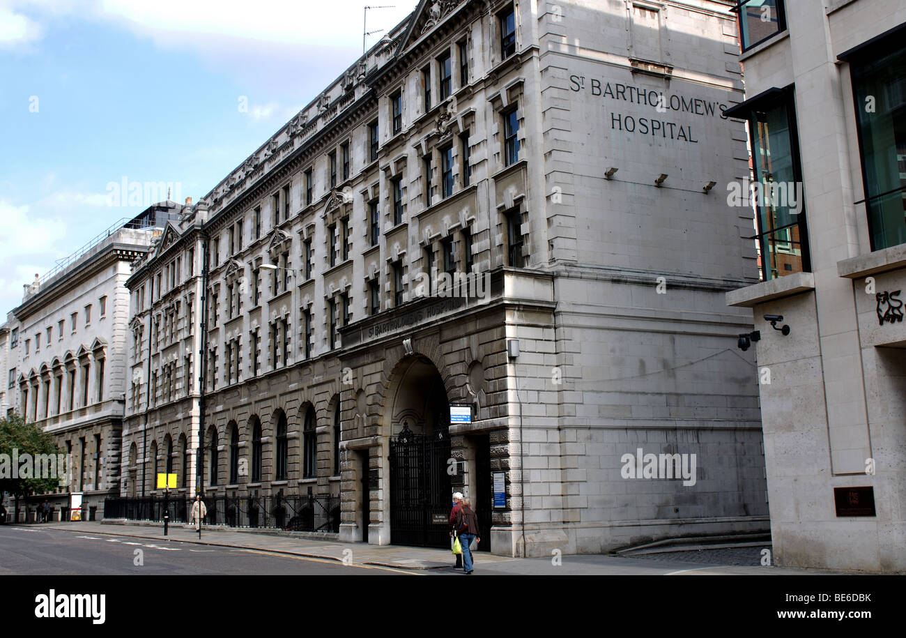 St. Bartholomew`s Hospital, London, England, UK Stock Photo - Alamy