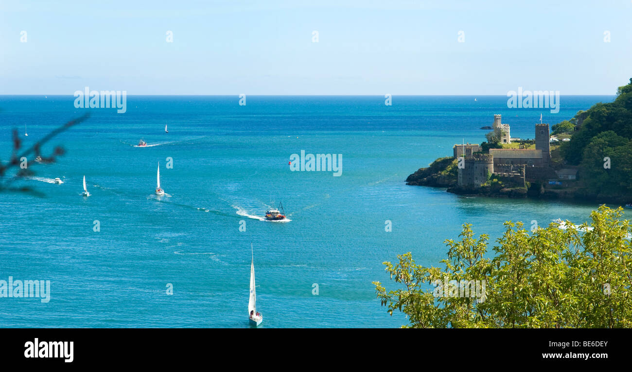 Boats out at sea Stock Photo - Alamy
