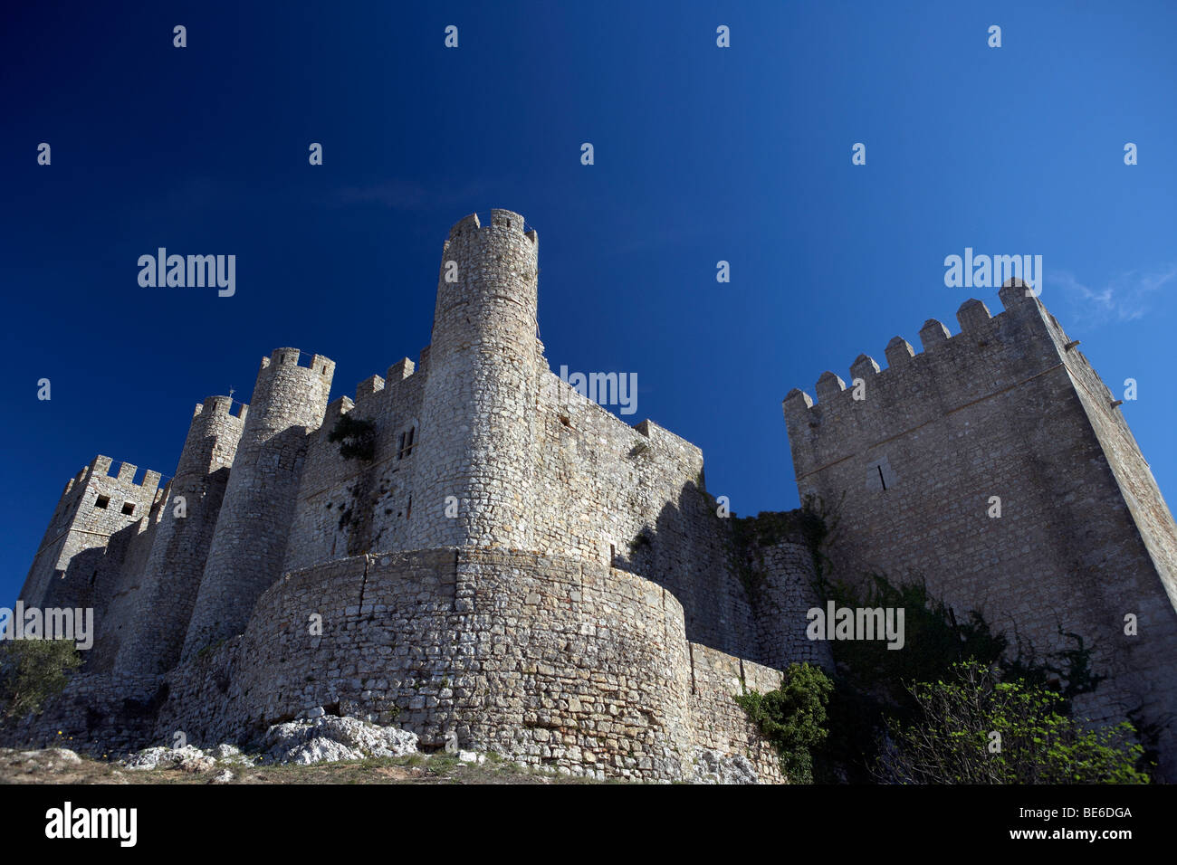 Fortress, Obidos, Portugal, Europe Stock Photo - Alamy