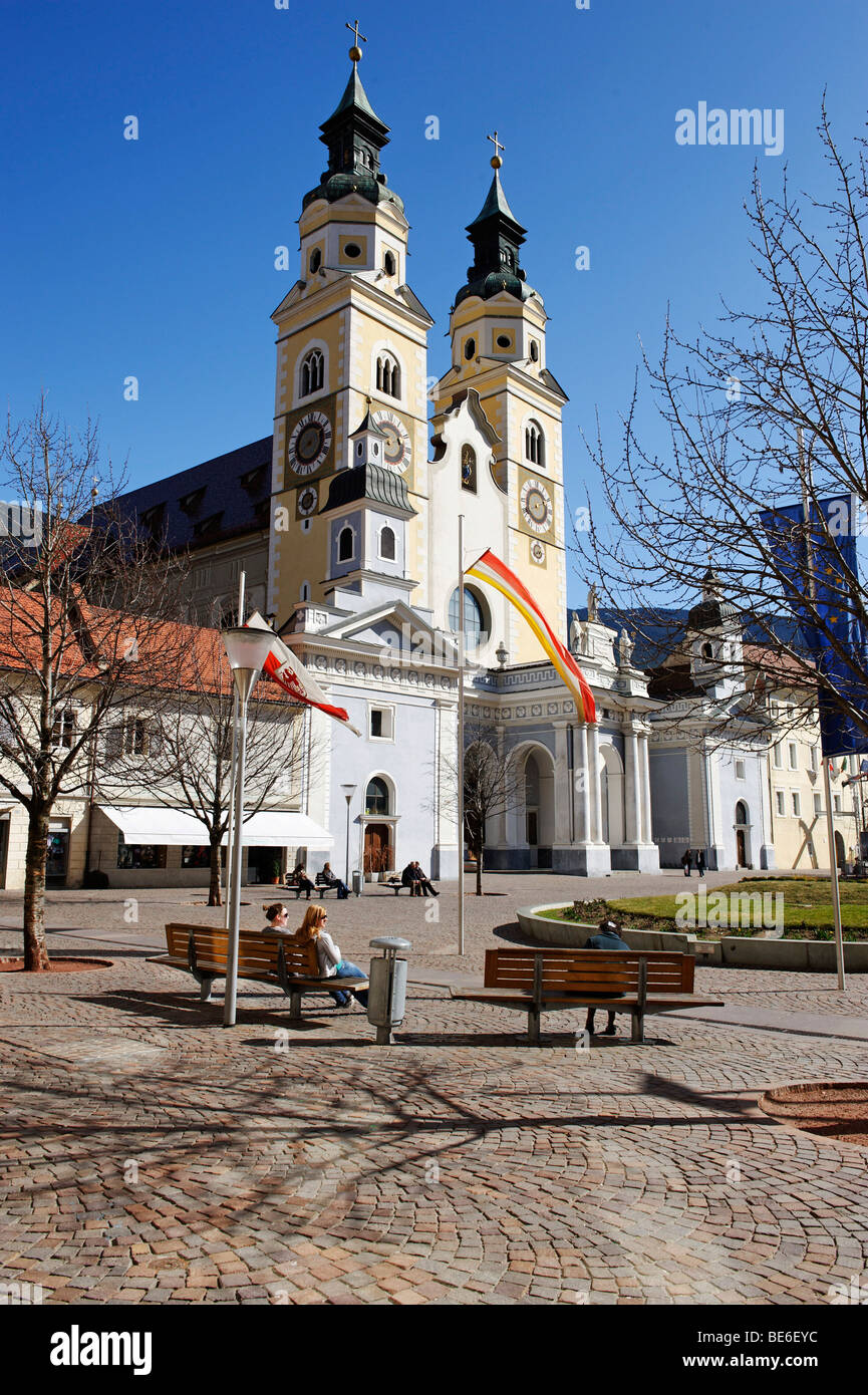 Cathedral Brixen, Bressanone, South Tyrol, Italy, Europe Stock Photo ...