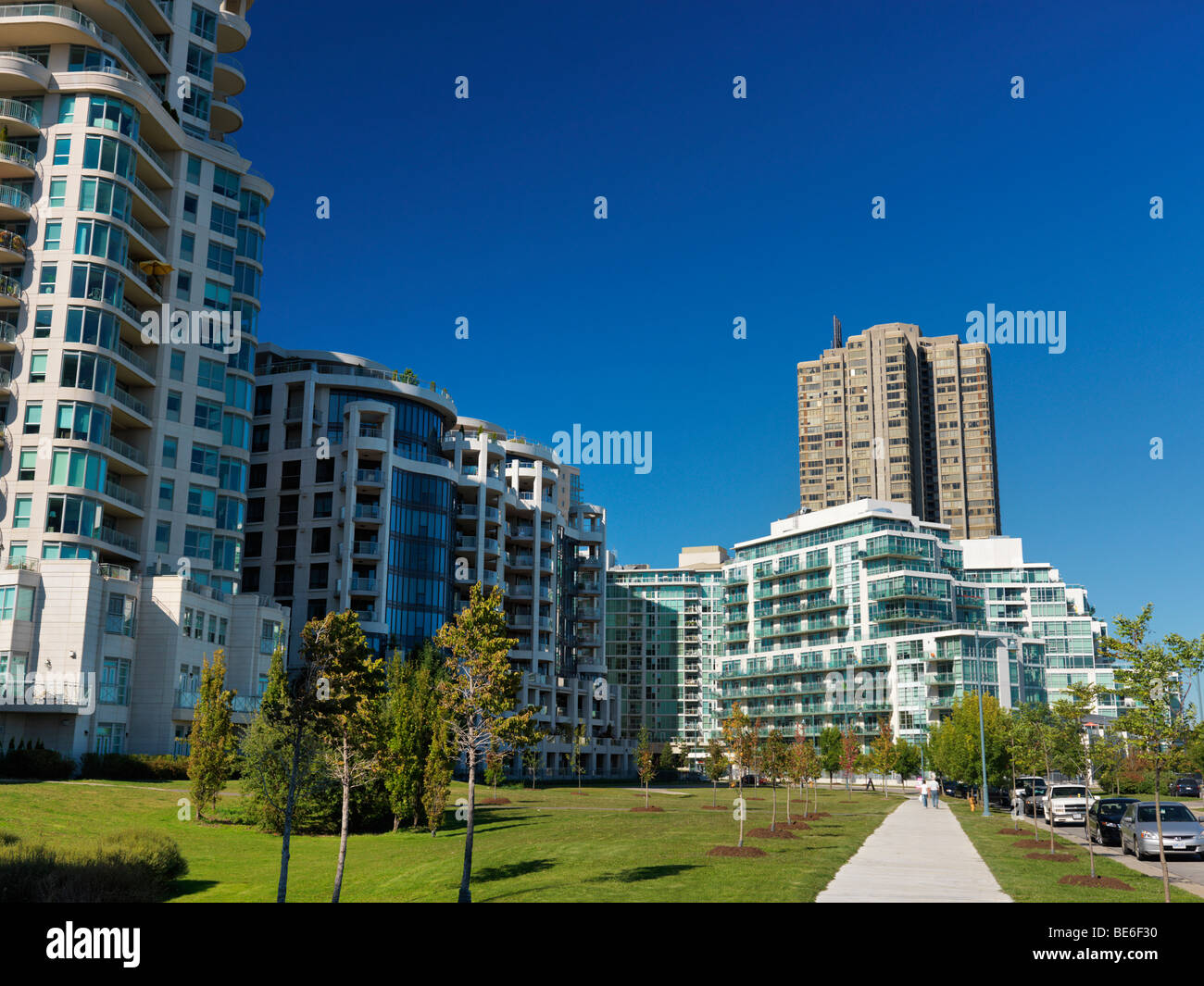 Highrise residential condominiums in hi-res stock photography and ...