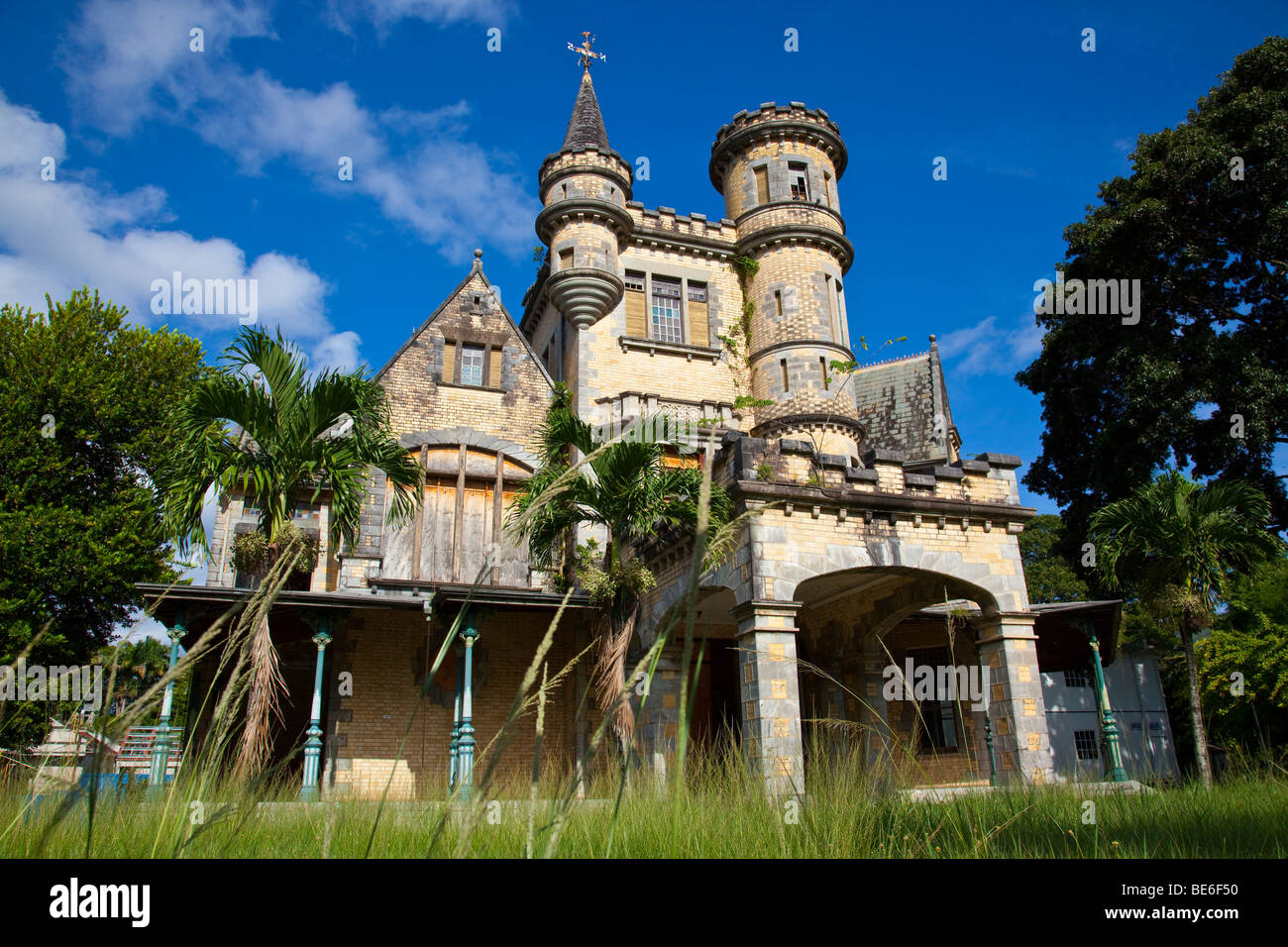 Magnificent Seven Stollmeyer Castle in Port of Spain Trinidad Stock ... Magnificent Seven Stollmeyer Castle in Port of Spain Trinidad Stock ...