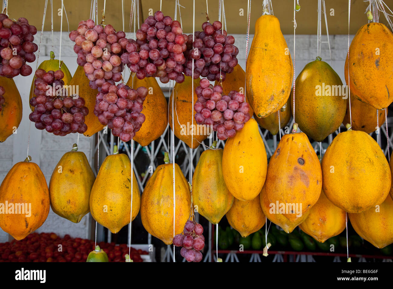 Fruit at St James Market in Port of Spain Trinidad Stock Photo - Alamy