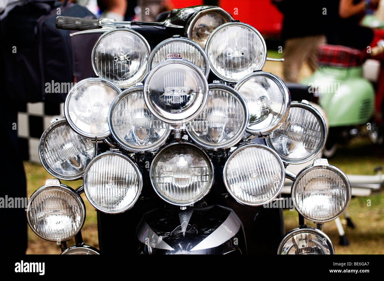 Scooter lights hi-res stock photography and images - Alamy