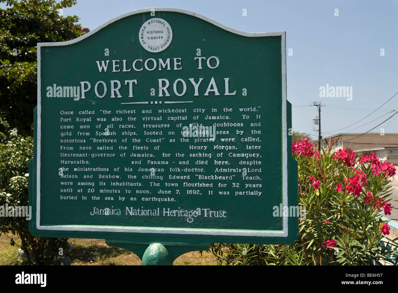 Port Royal, Jamaica Stock Photo - Alamy