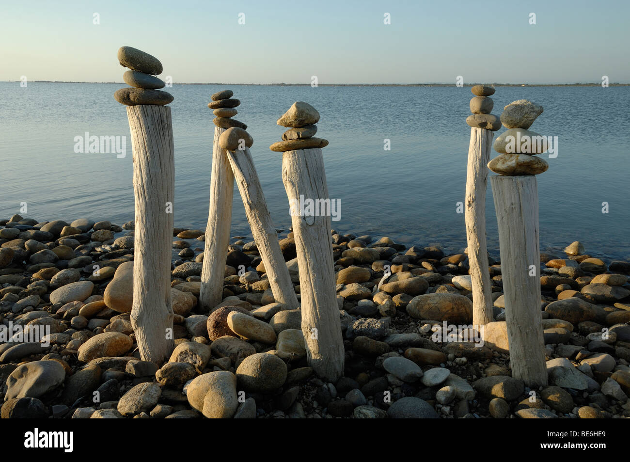 Poles stack hi-res stock photography and images - Alamy