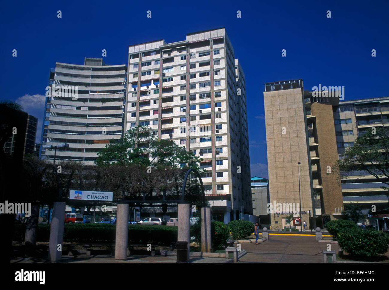 Plaza Altamira, city of Caracas, Capital District, Venezuela Stock ...
