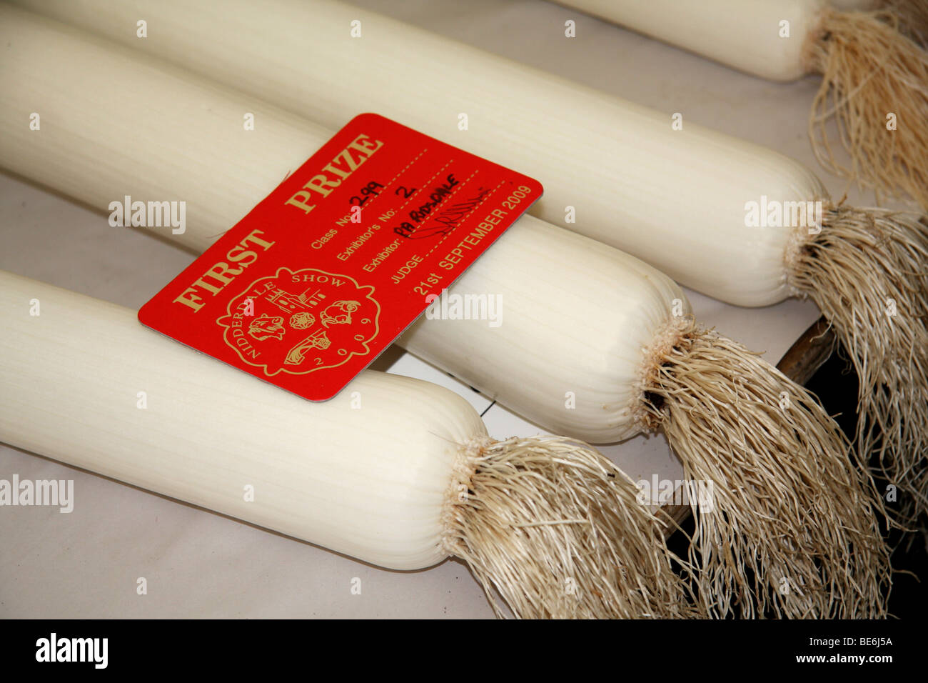 Show leeks hi-res stock photography and images - Alamy