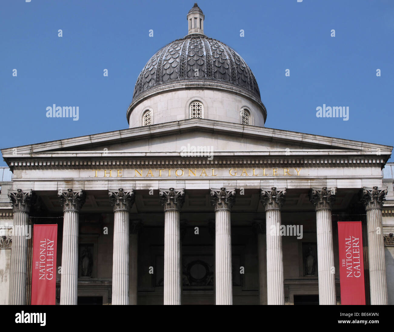 Facade national gallery london hi-res stock photography and images - Alamy