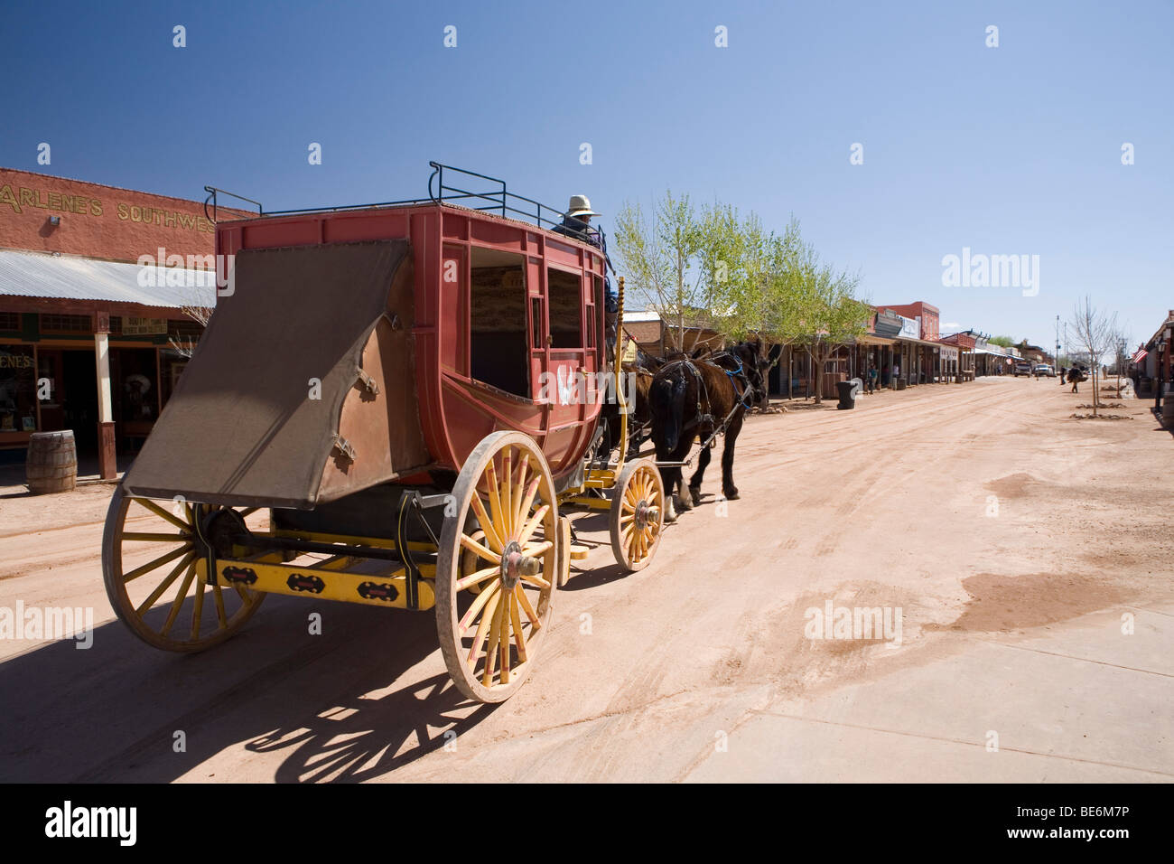 Vintage arizona town hi-res stock photography and images - Alamy