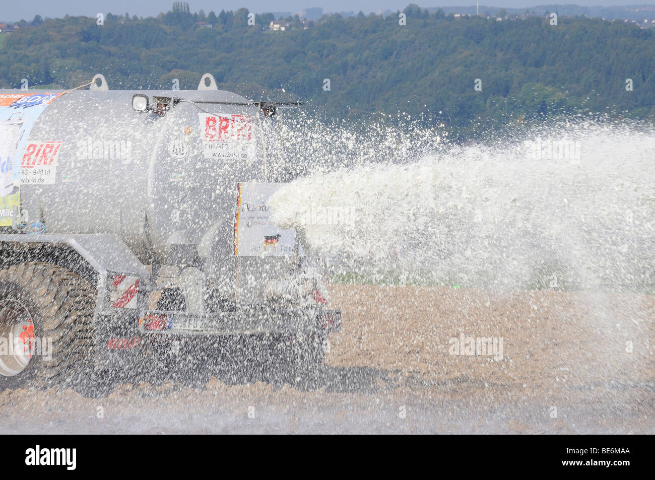 Farmers dumping milk hi-res stock photography and images - Alamy