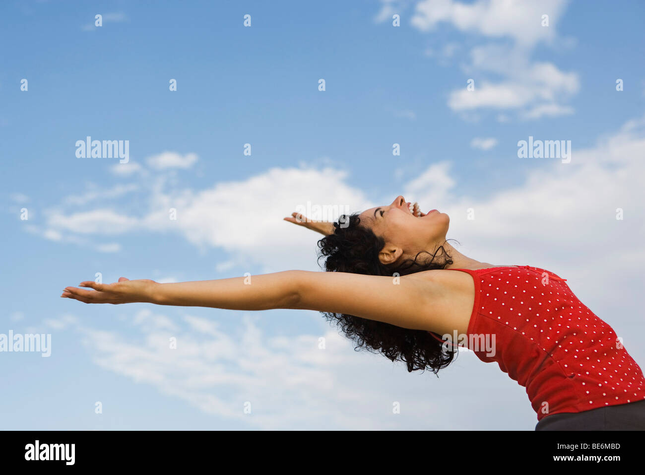 Young Woman Bending Over Outdoors High Resolution Stock Photography and ...