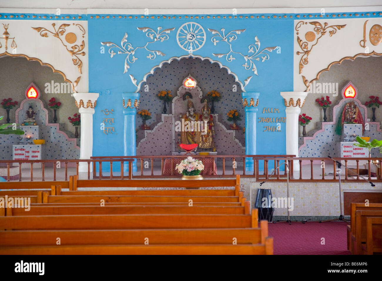 The Port of Spain Hindu Mandir or Paschim Kaashi in Port of Spain ...