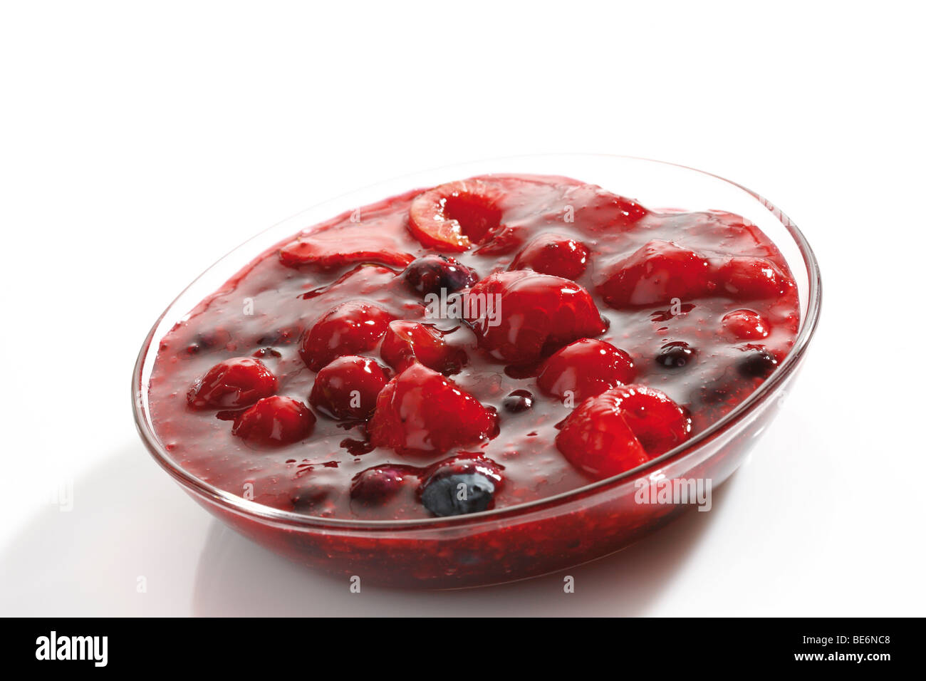 Red berry compote hi-res stock photography and images - Alamy