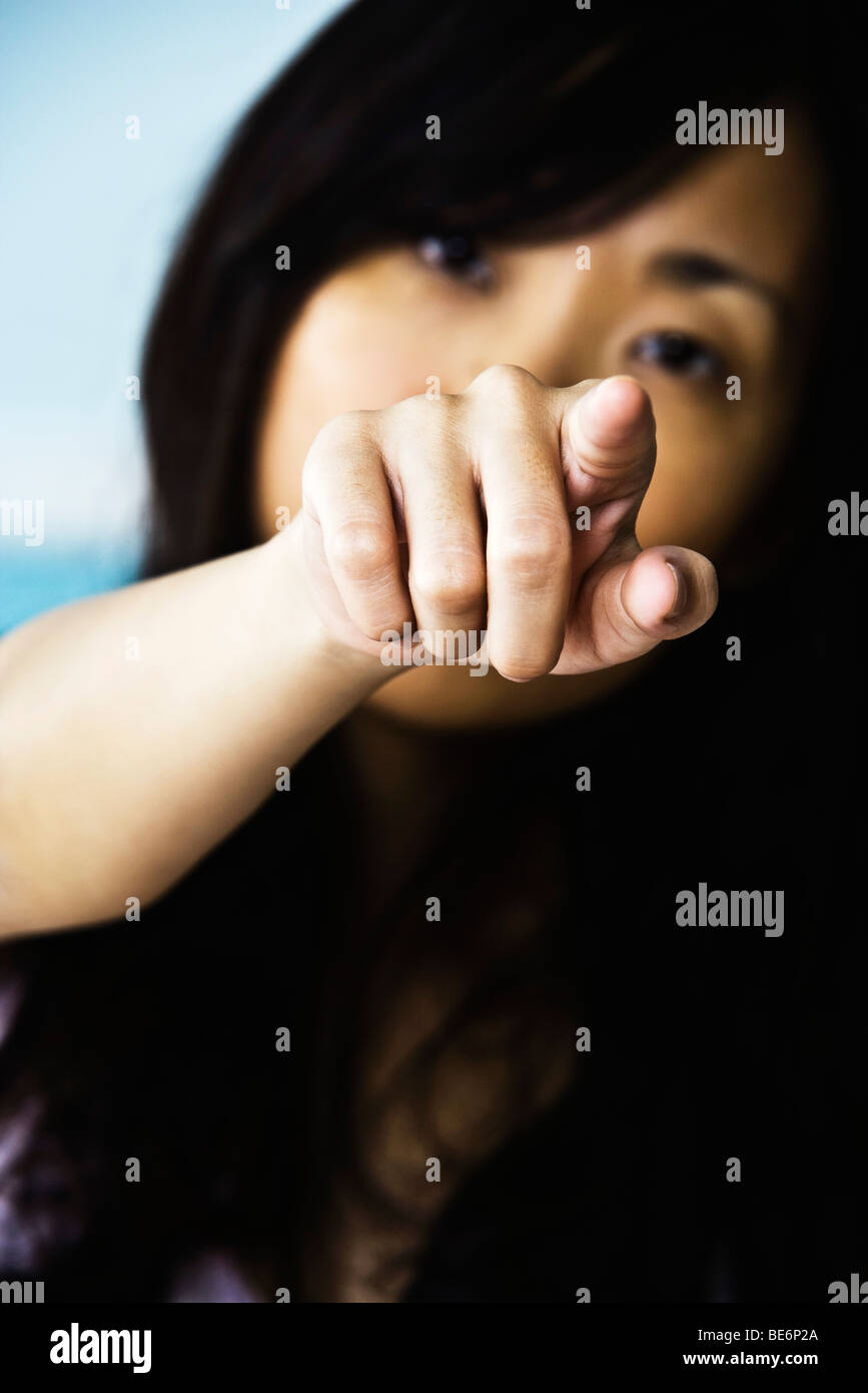 Fingers pointing blame blaming hi-res stock photography and images - Alamy