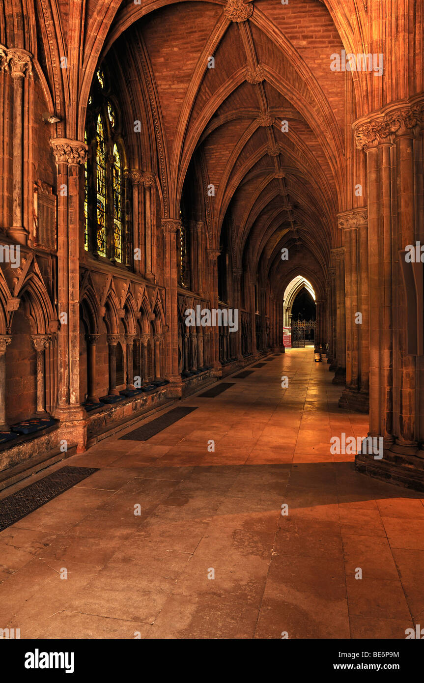 Cross vault of the nave of Lichfield Cathedral, Decorated Style ...