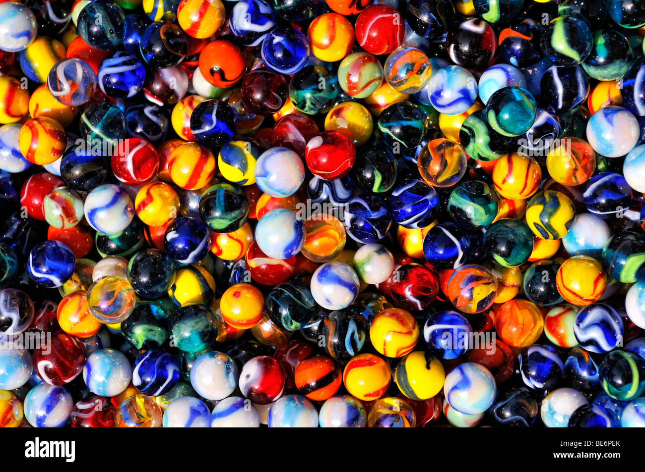 Colorful glass beads, filling the picture Stock Photo - Alamy