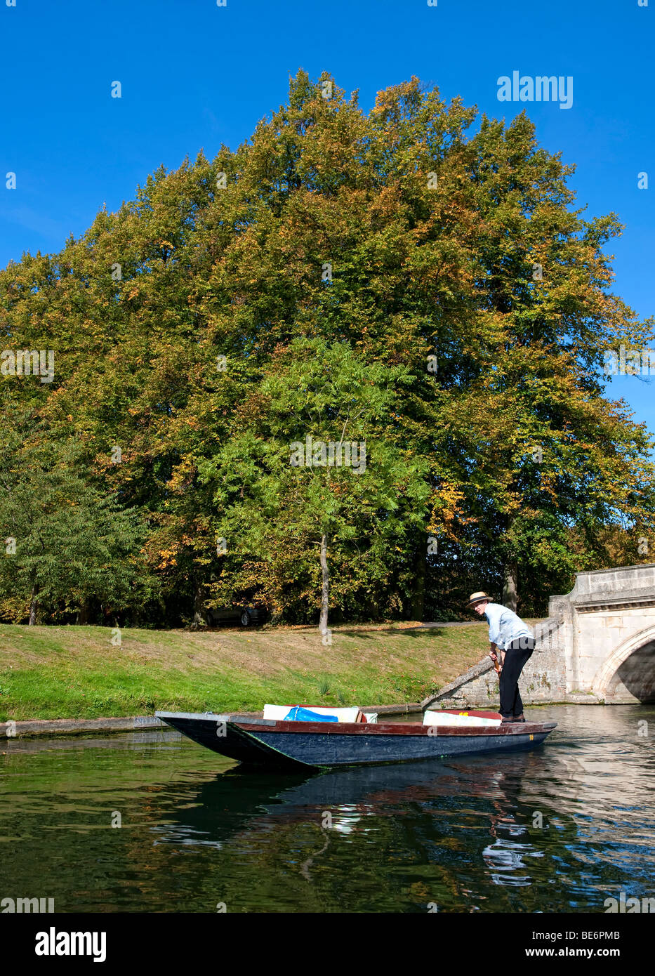 Waterways punt hi-res stock photography and images - Alamy