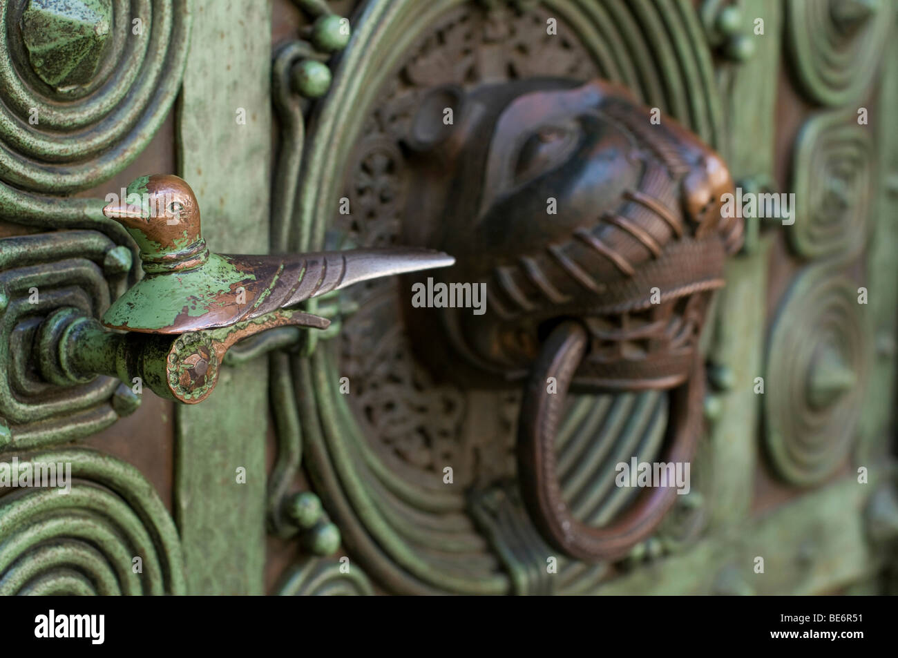 Medieval door, detail Stock Photo - Alamy