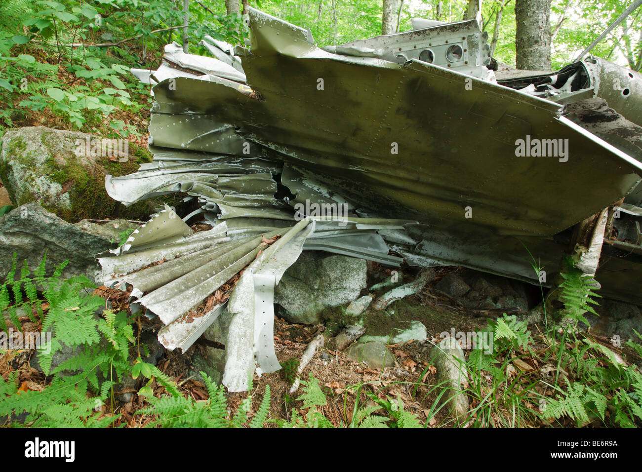Crash site of B-18 Bomber on Mount Waternomee in Woodstock, New ...