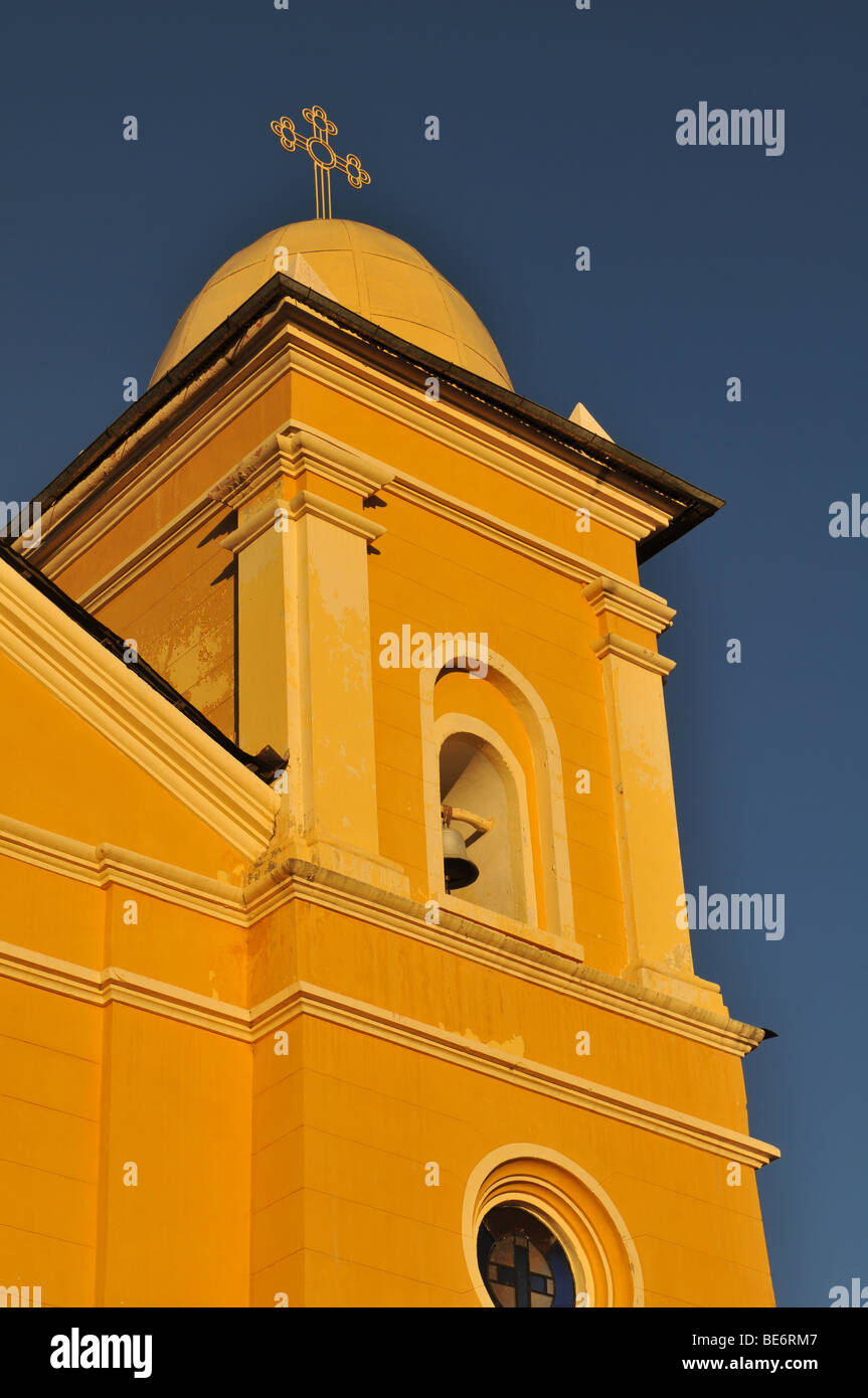 Colonial church in Cajabamba Town in the Peruvian andes Stock Photo - Alamy