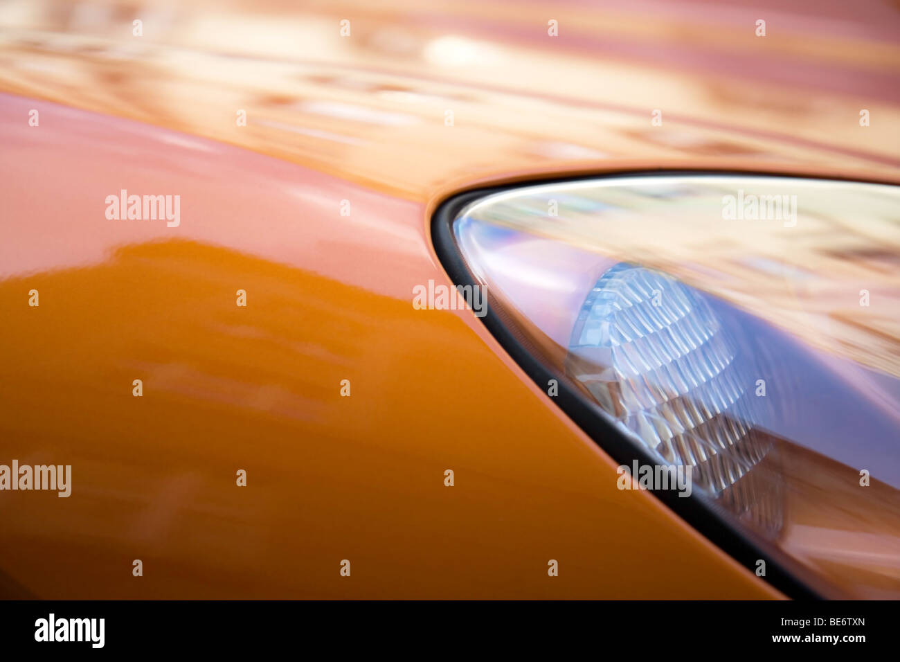 the detail of a car light Stock Photo - Alamy