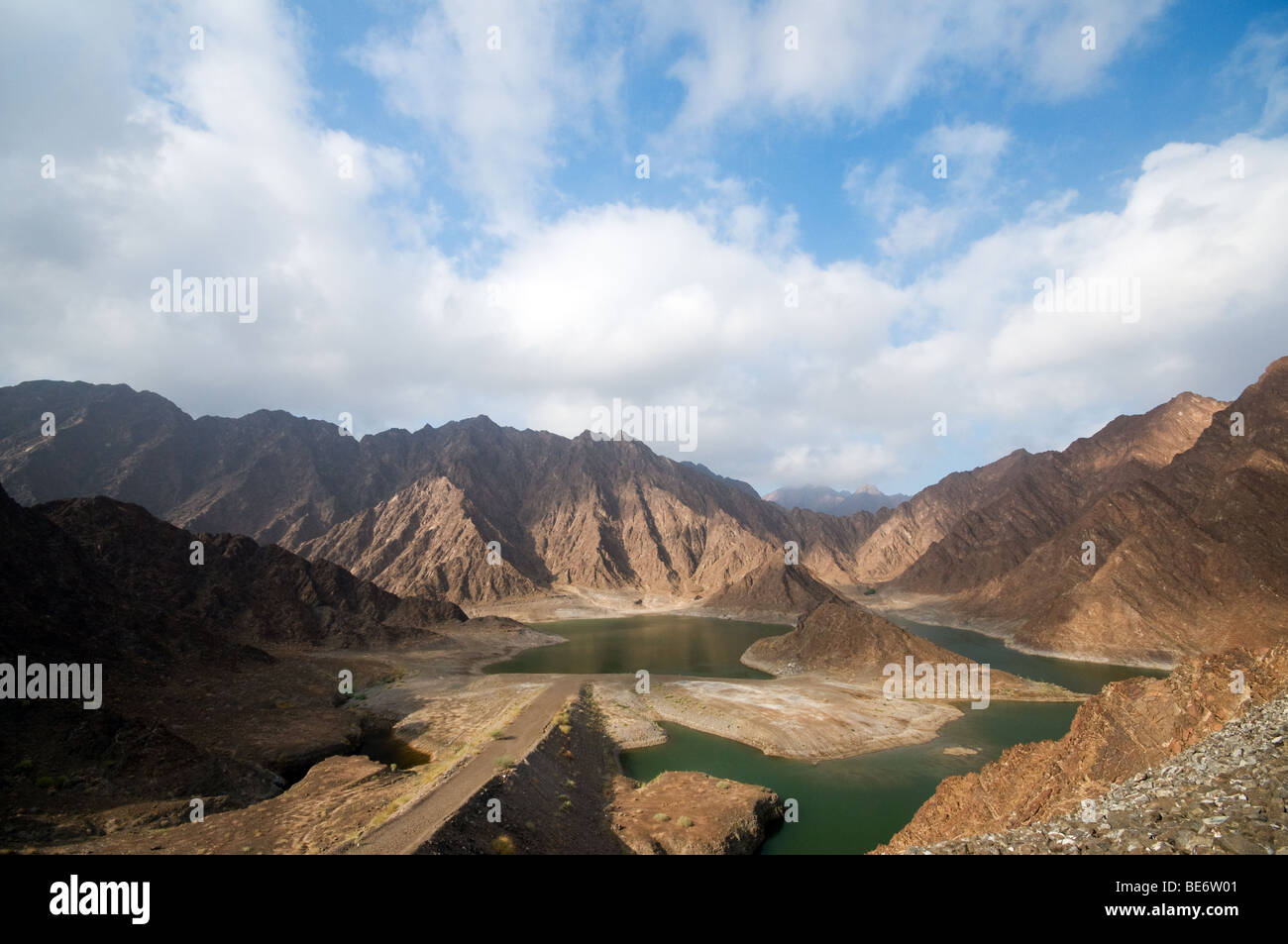 Hatta Dam, UAE Stock Photo - Alamy