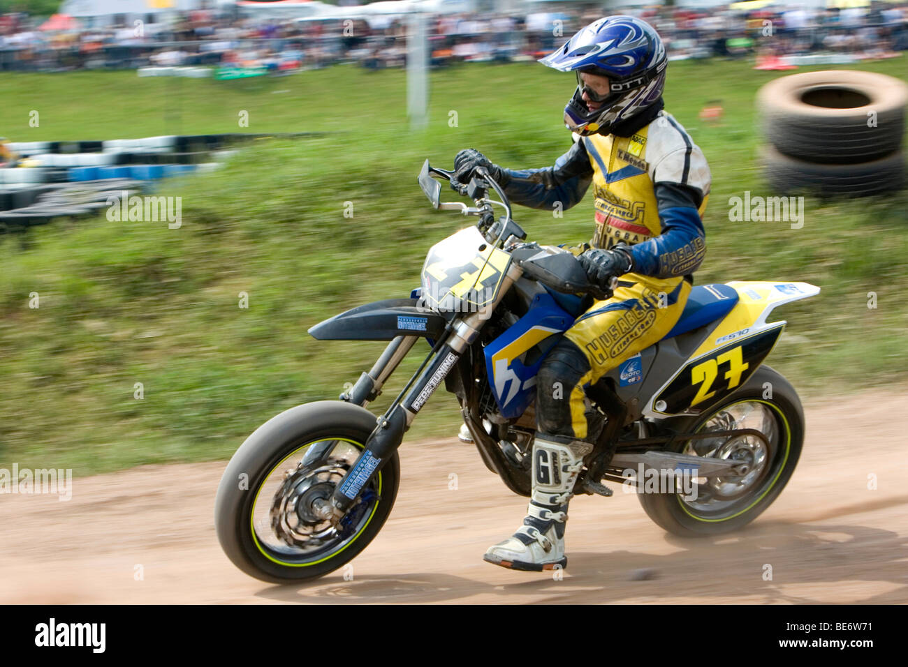 Supermoto Motorcycle Racing High Resolution Stock Photography and ...