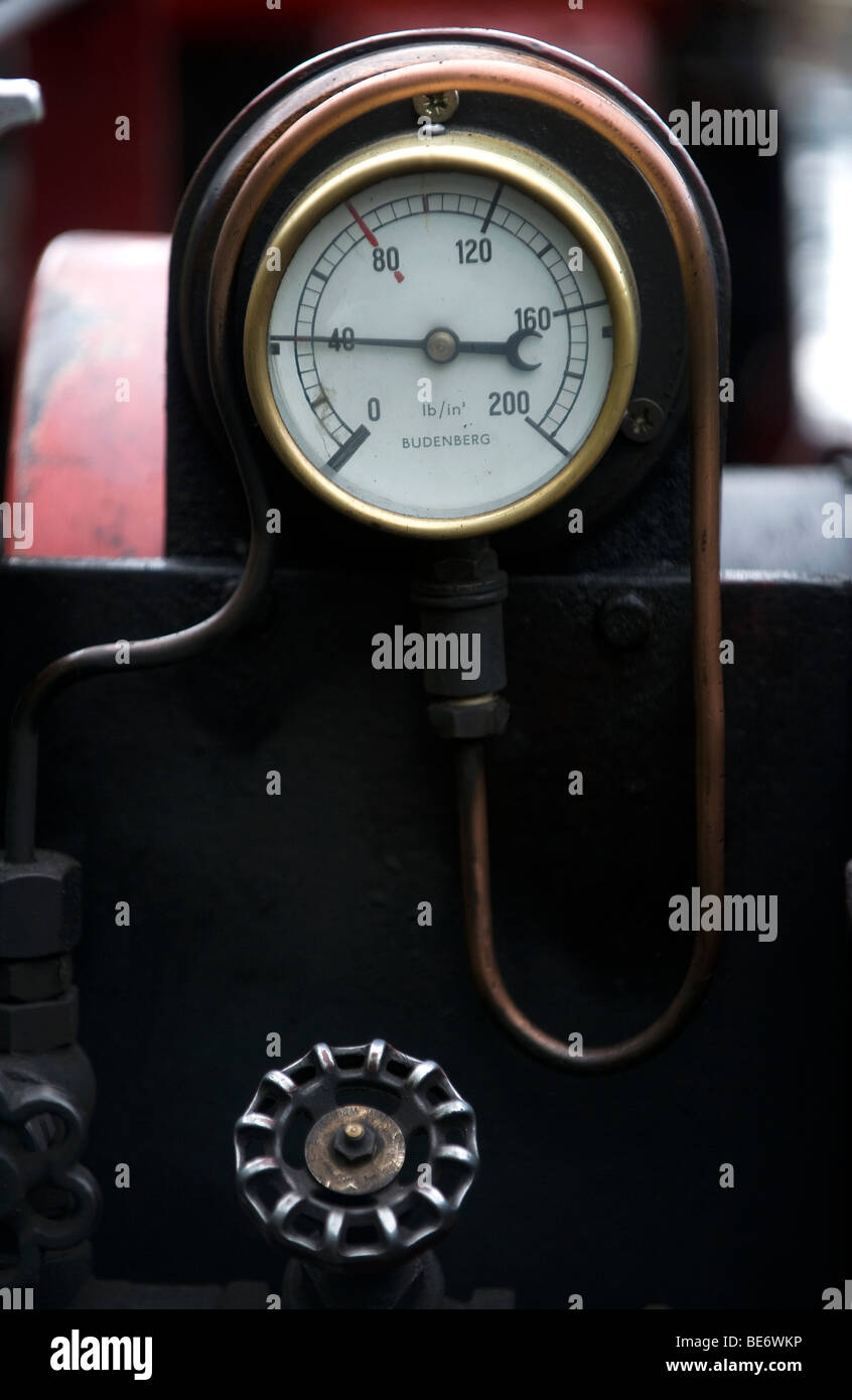 The replica steam tractor 'Tigger' from Summerlee Museum in Coatbridge ...