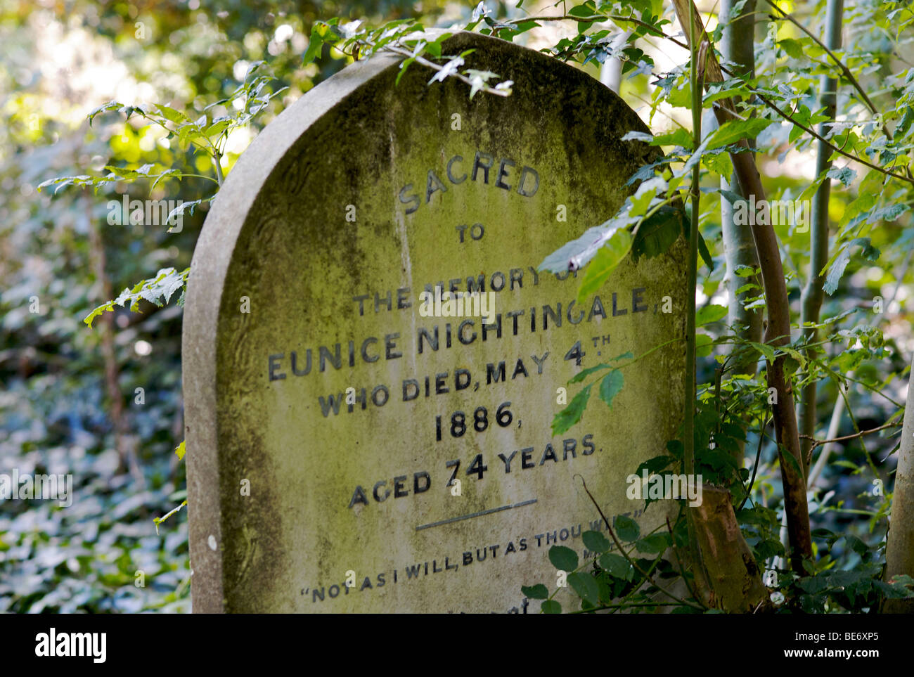 Old graves in an English graveyard Stock Photo - Alamy