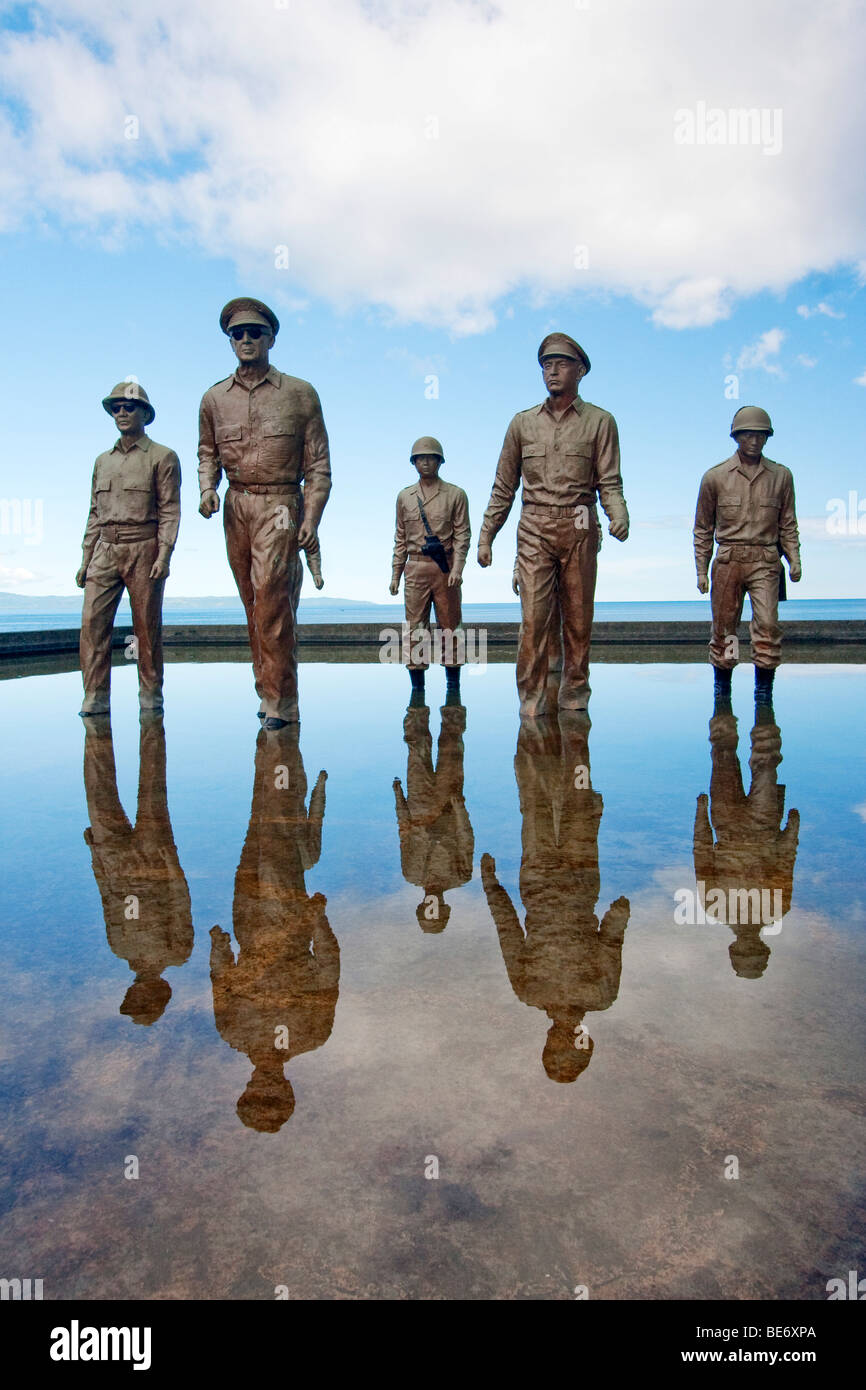 Macarthur landing memorial park in palo hi-res stock photography and ...