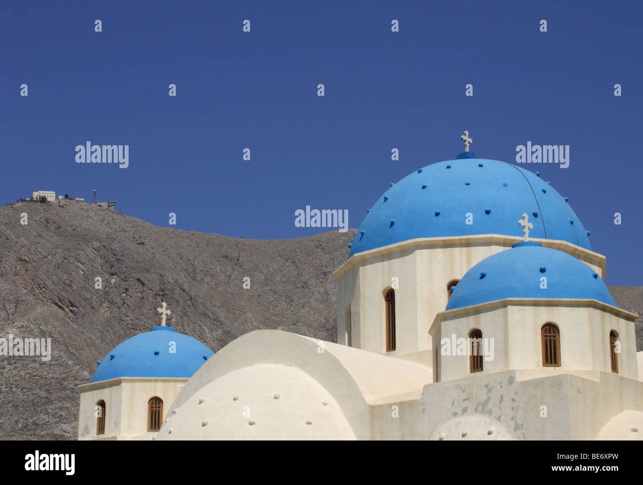 Perissa church hi-res stock photography and images - Alamy