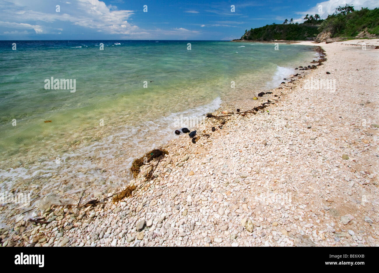 A white sand beach in Barili, southwestern Cebu Stock Photo - Alamy