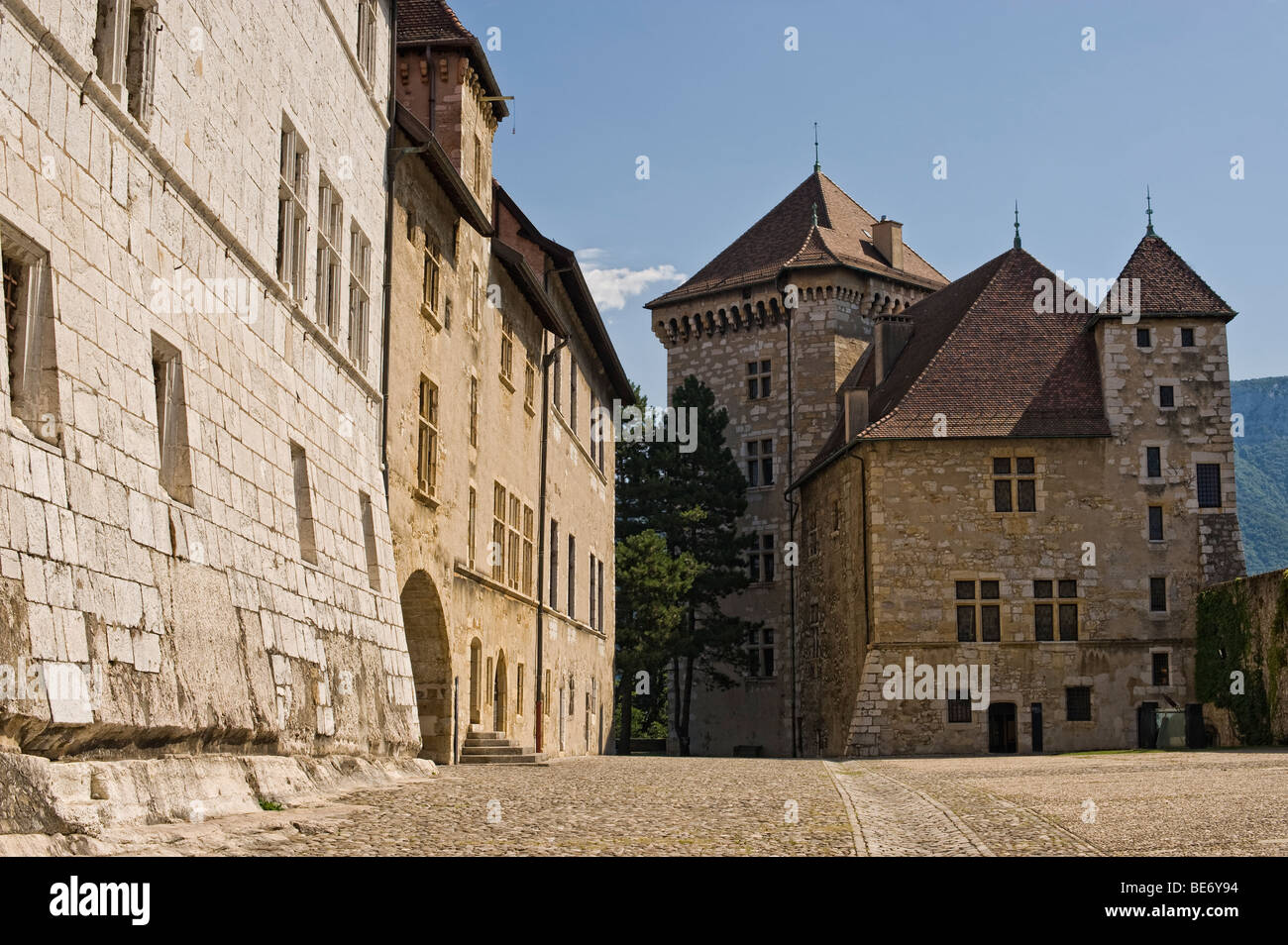 Aerial view annecy lake hi-res stock photography and images - Alamy