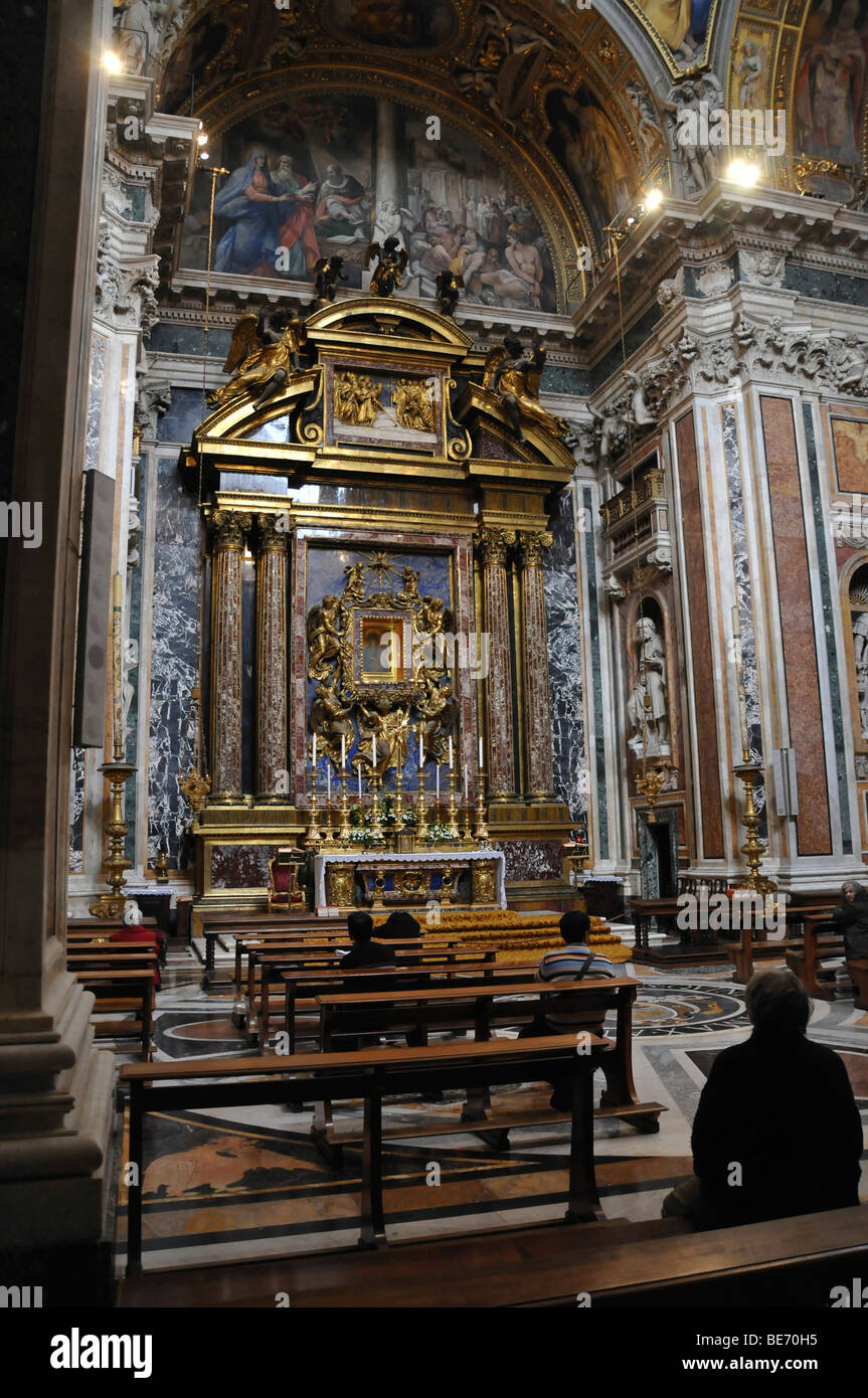 Chapel, Basilica di Santa Maria Maggiore, historic city centre, Rome ...
