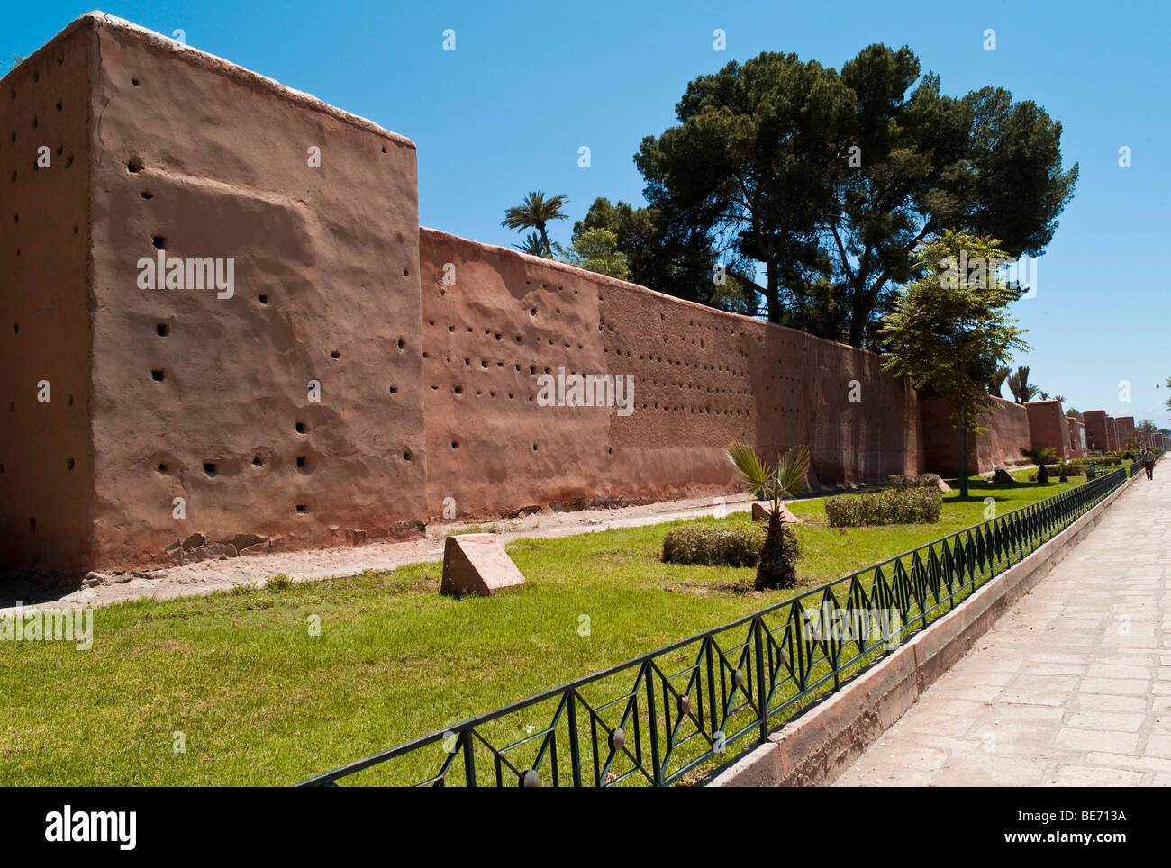 Marrakesh city wall hi-res stock photography and images - Alamy