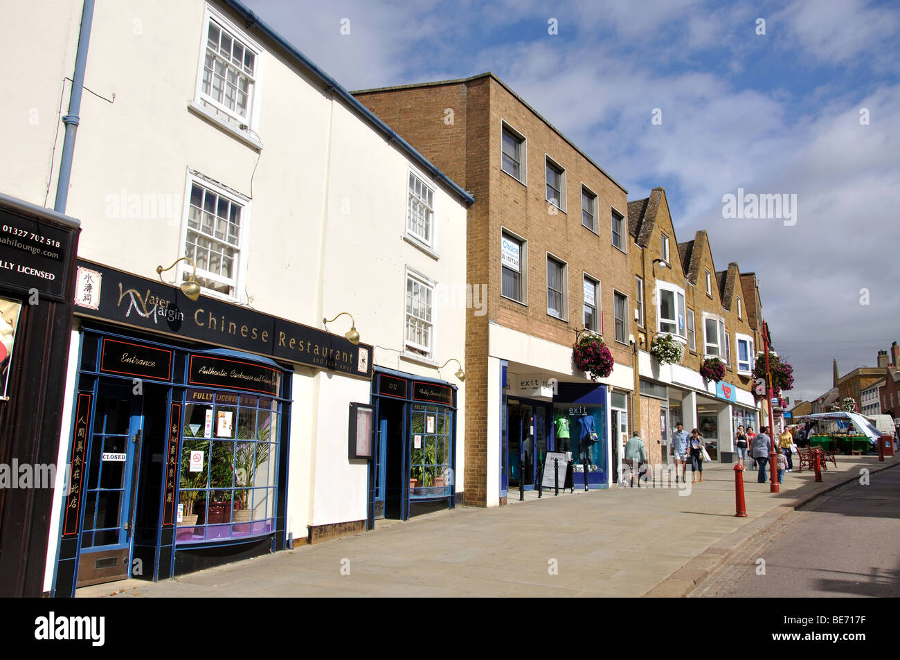High Street, Daventry, Northamptonshire, England, United Kingdom Stock ...