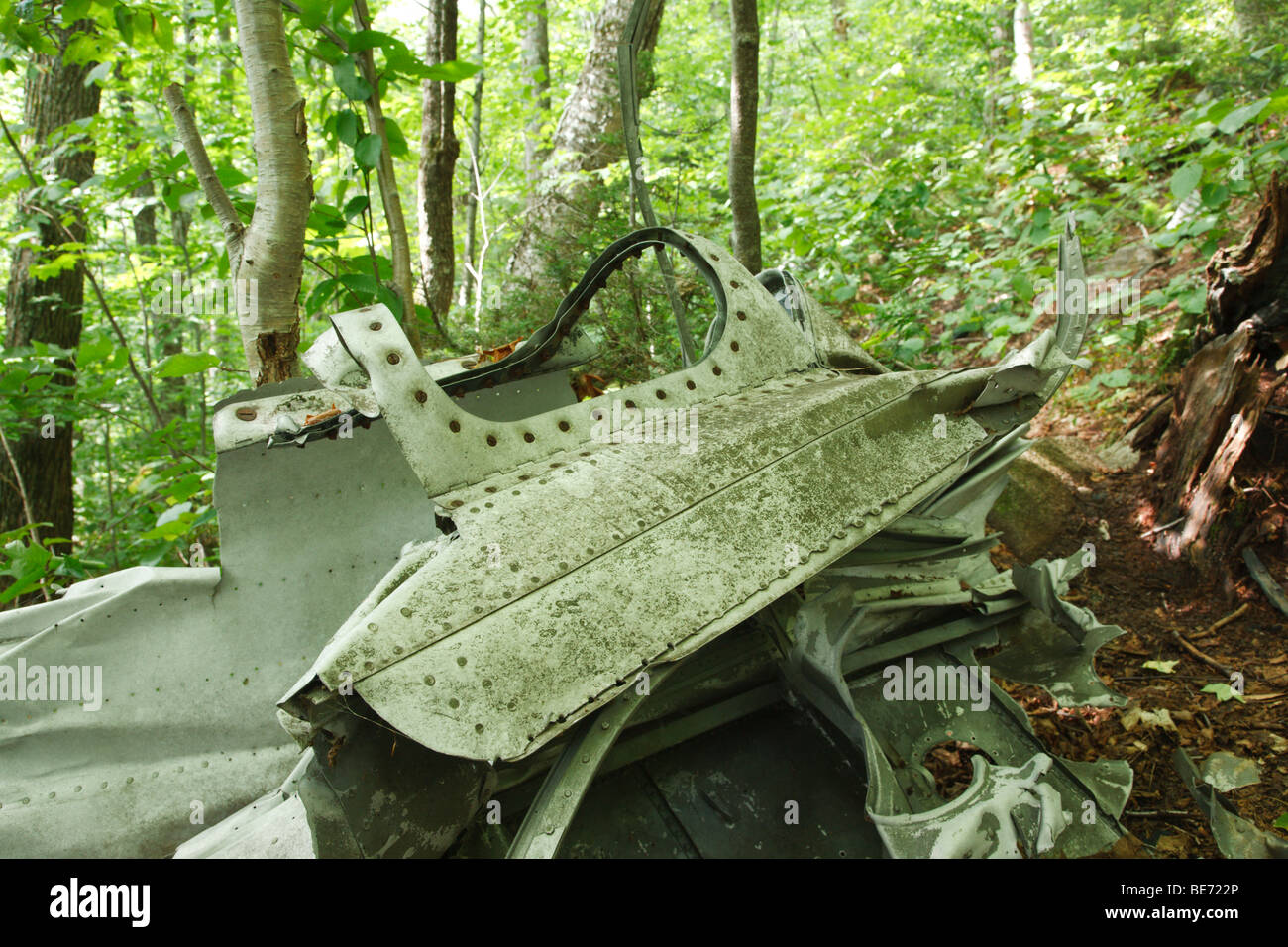Crash site of B-18 Bomber on Mount Waternomee in Woodstock, New ...