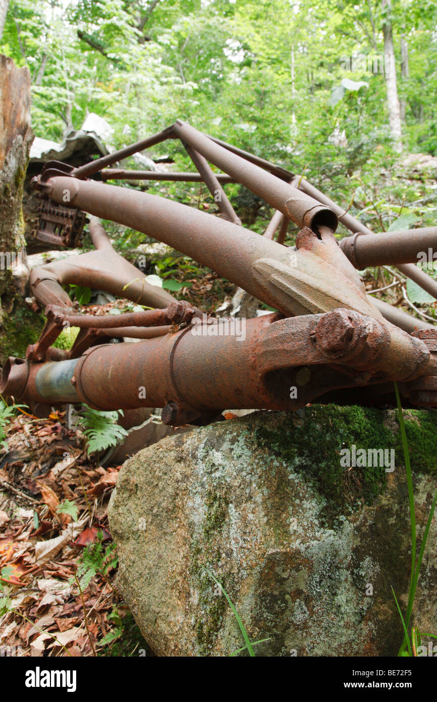 Crash site of B-18 Bomber on Mount Waternomee in Woodstock, New ...