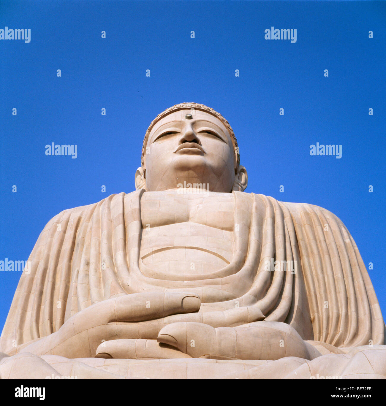 The giant statue of Buddha at Bodhgaya, India Stock Photo - Alamy