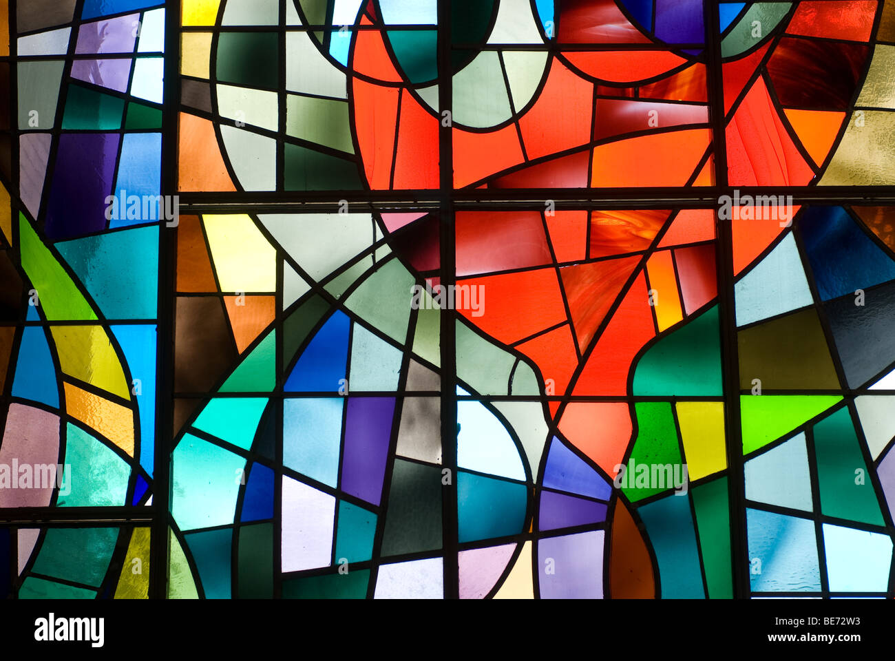 Stain Glass Window - Reading PA Stock Photo - Alamy