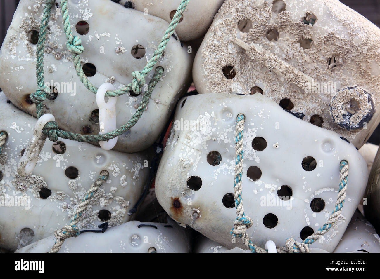 Fishing tackle at Swanage fishing jetty Stock Photo - Alamy