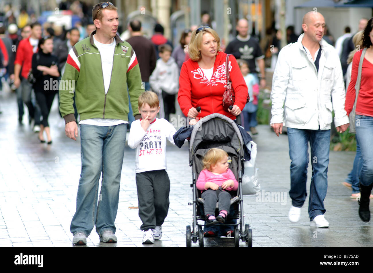 murray street mall perth western australia Stock Photo - Alamy