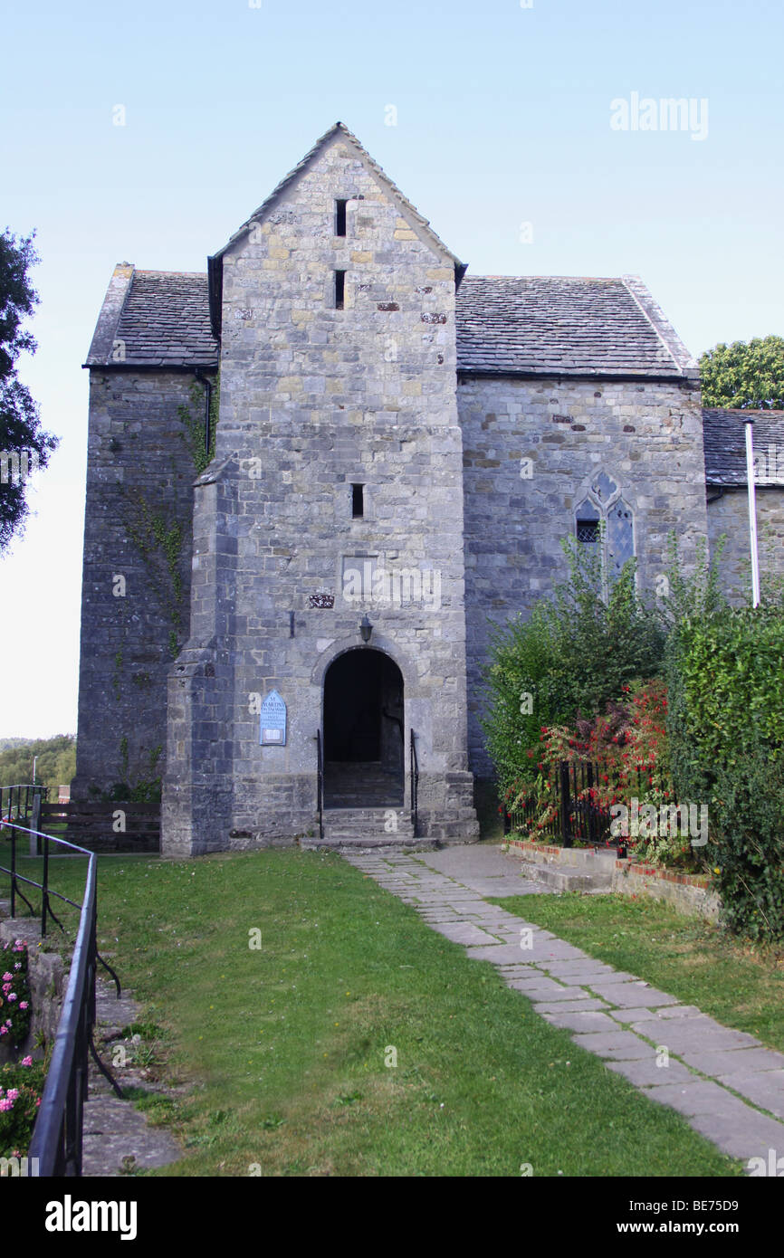 Church of St Martin in Wareham, Dorset, Inside is the effigy of T. E ...
