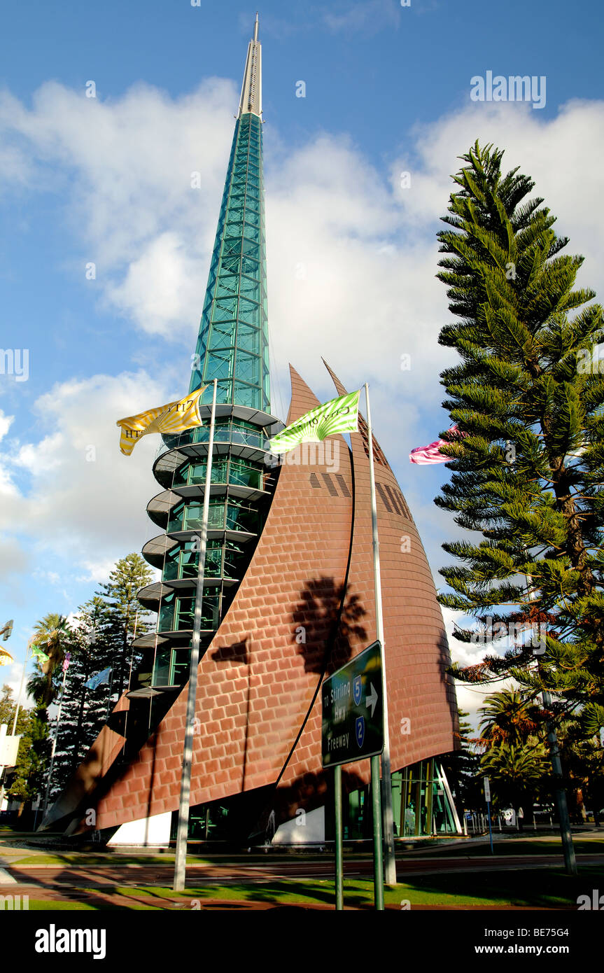 the bell tower perth western australia Stock Photo - Alamy