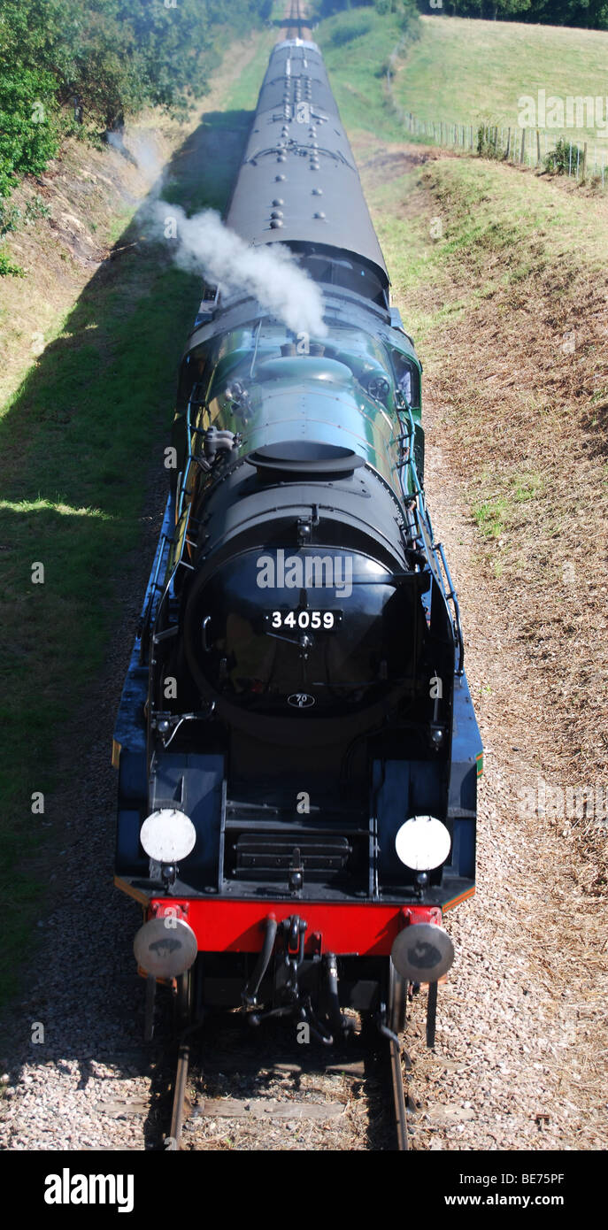 Vintage Steam train Stock Photo - Alamy