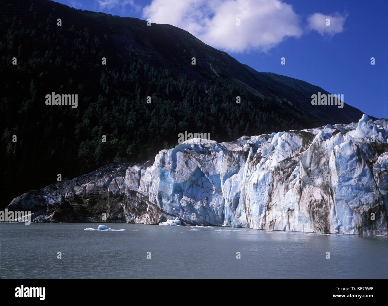mendenhall glacier in Alaska Stock Photo - Alamy