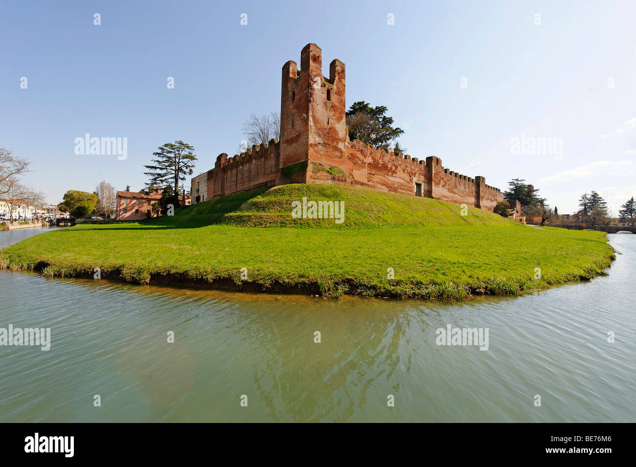 Town walls, Castelfranco, Veneto, Italy, Europe Stock Photo - Alamy